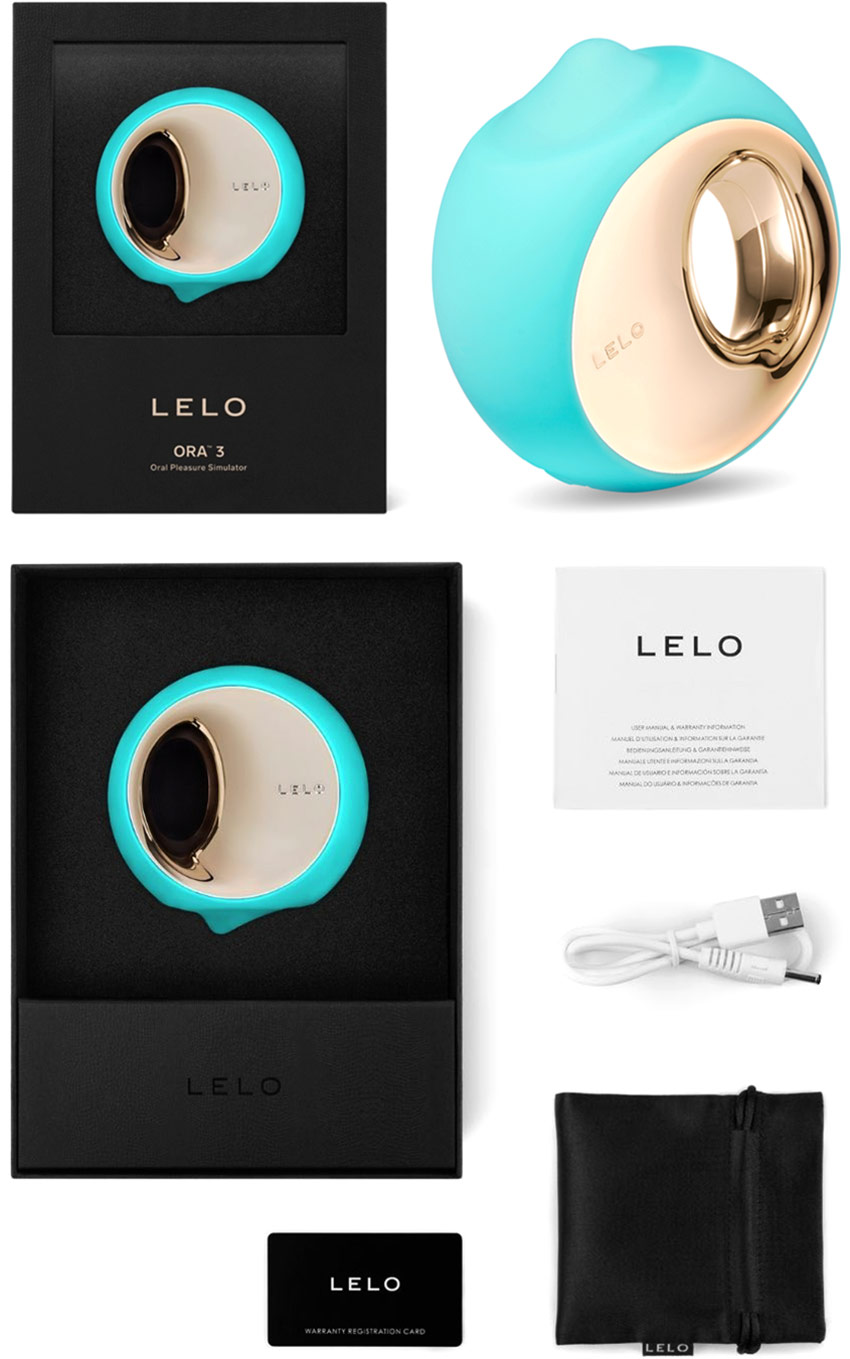 LELO Ora 3 | Sexspielzeug mit einer rotierenden Zunge für Oralsex